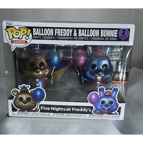 Funko | Toys | Funko Pop Fnaf Ballon Freddy And Ballon Bonnie 2 Pack ...